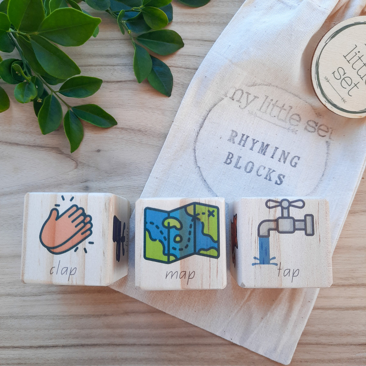 Rhyming Blocks – my little set