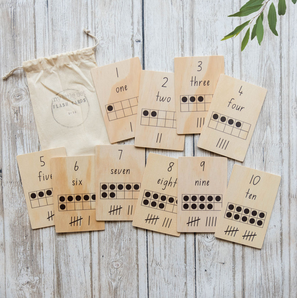 1-10 - flash cards – my little set